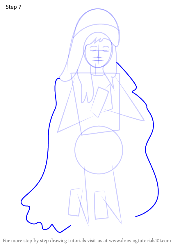 How to Draw Person Praying Nativity Scene (Christmas) Step by Step ...