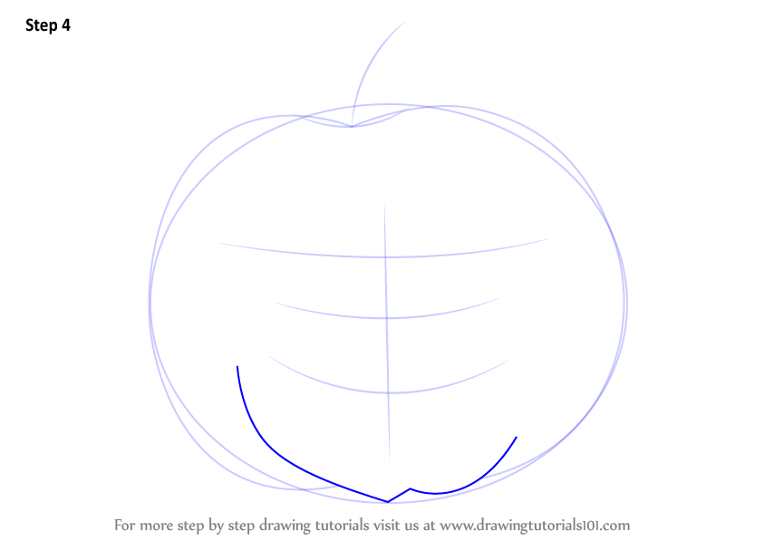 How to Draw Halloween Pumpkin (Halloween) Step by Step ...