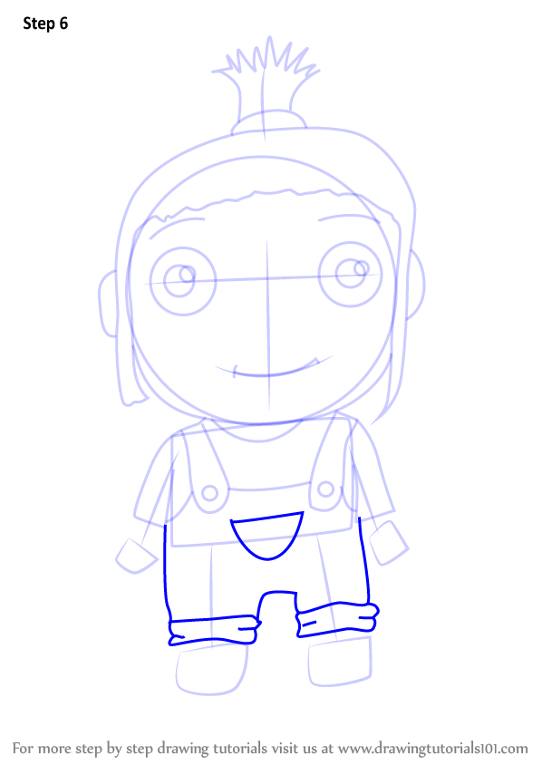 How To Draw Despicable Me Characters Step By Step