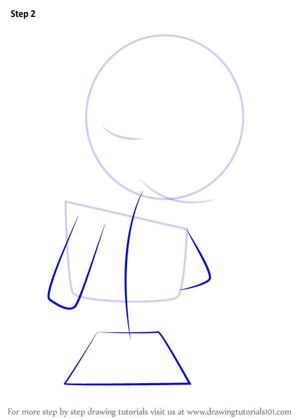 How to Draw Kawaii Bailey from Finding Dory (Kawaii Characters) Step by ...