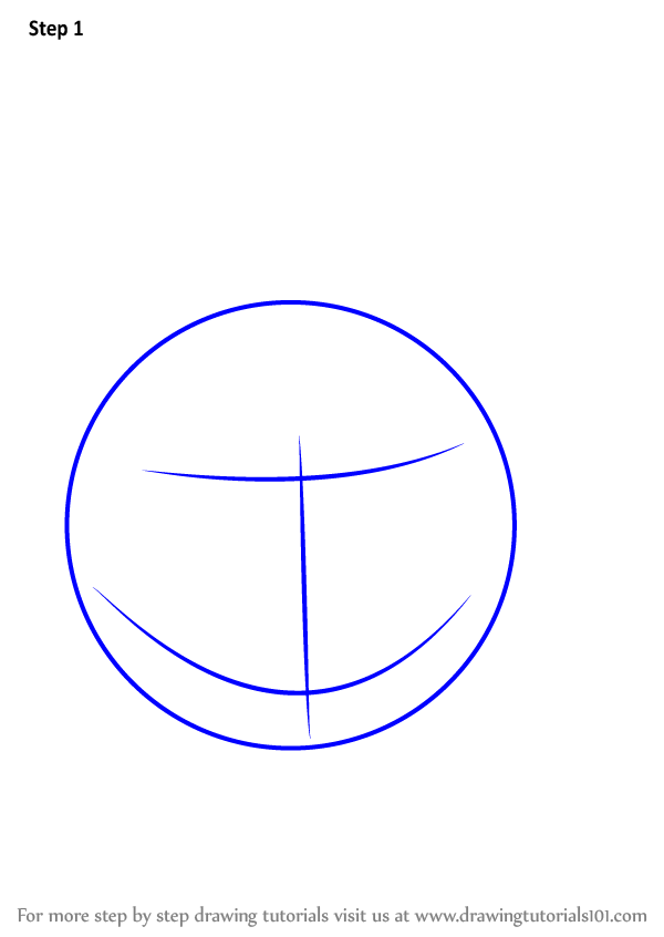 How to Draw Kawaii Bruce from Finding Nemo (Kawaii Characters) Step by ...