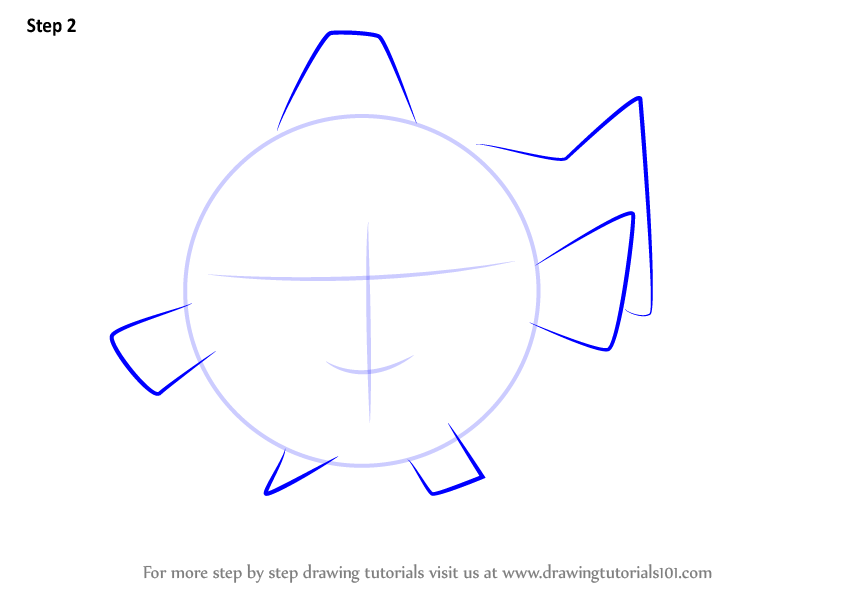 How to Draw Kawaii Nemo from Finding Dory (Kawaii Characters) Step by ...