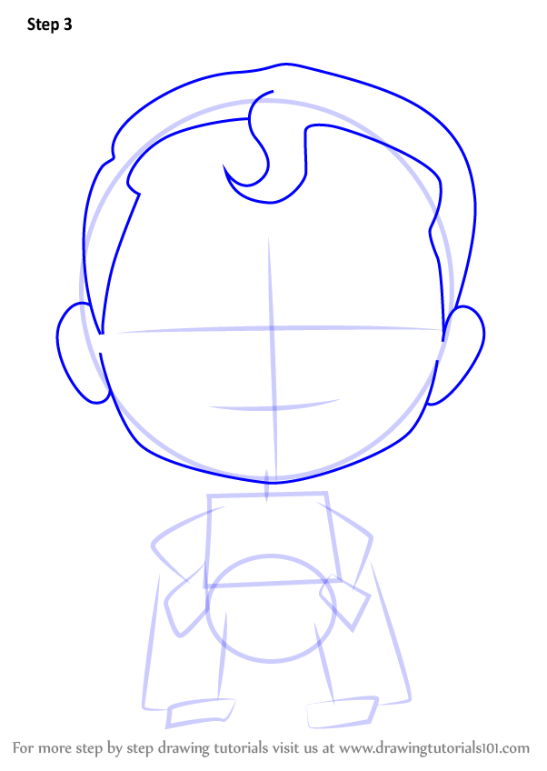 How To Draw Kawaii Superman