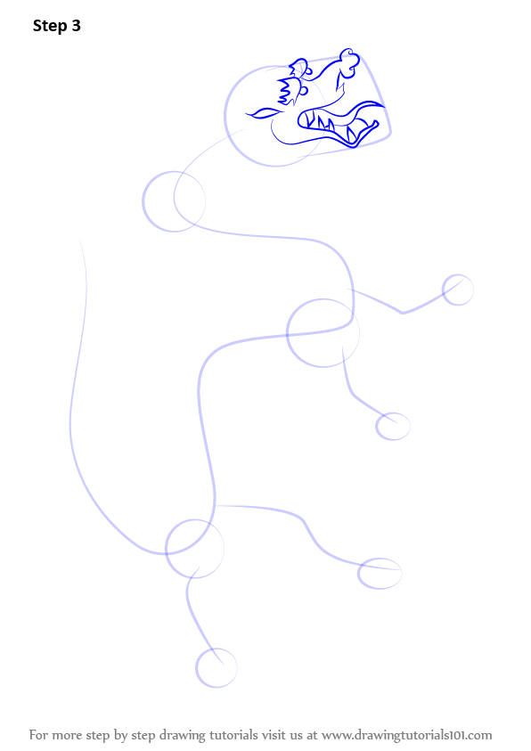 How to Draw a Chinese Dragon (Dragons) Step by Step ...