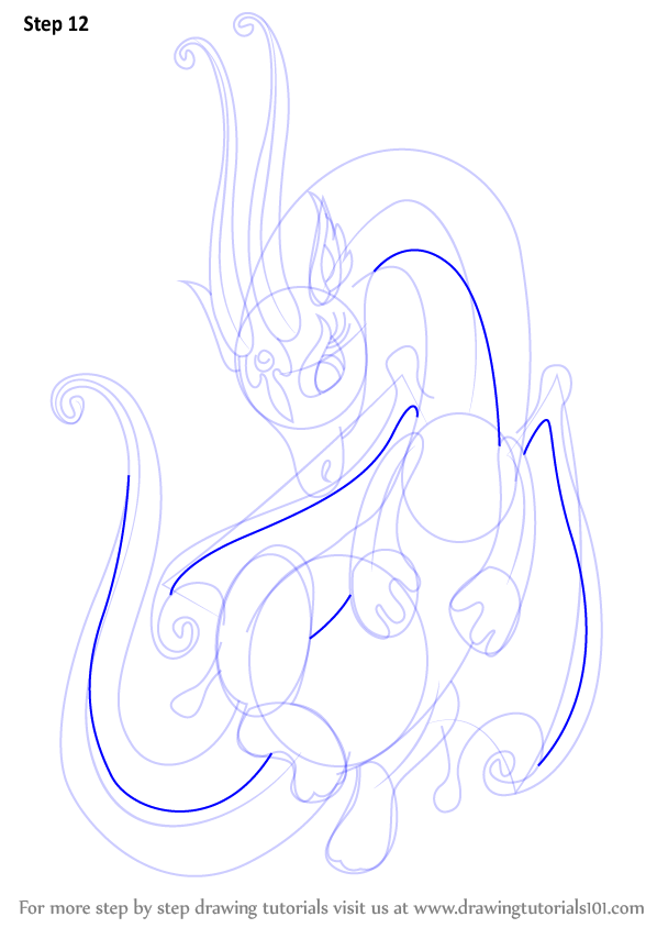 How to Draw a Female Dragon (Dragons) Step by Step ...