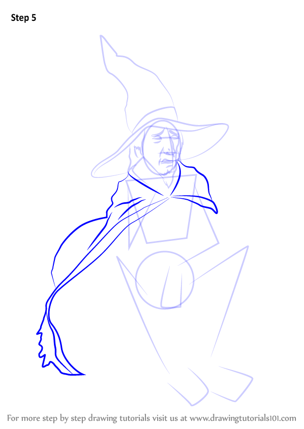 How to Draw Rincewind from Discworld (Discworld) Step by Step ...