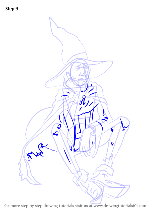 How to Draw Rincewind from Discworld (Discworld) Step by Step ...