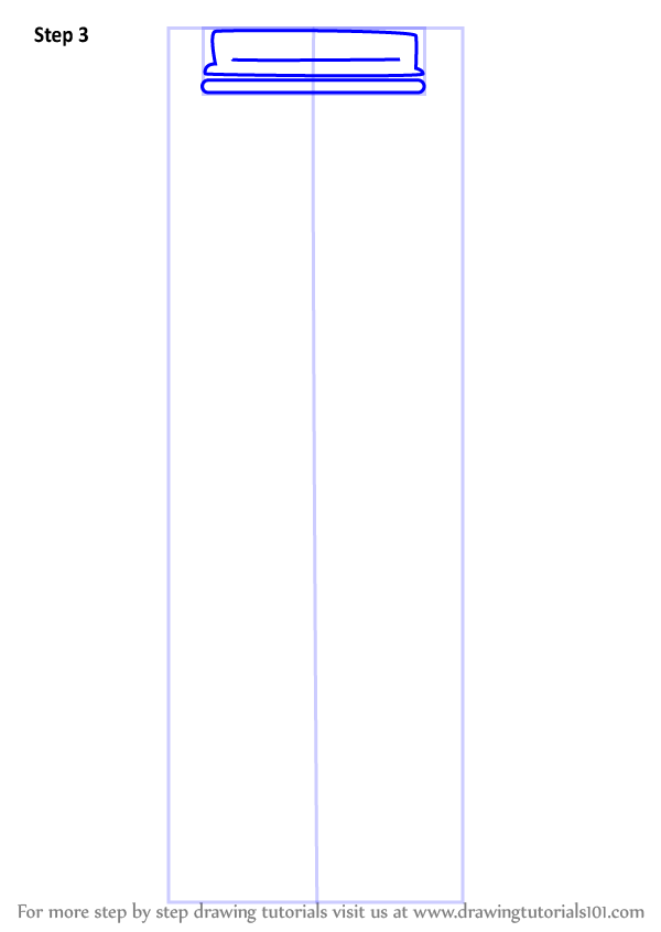 How to Draw Bottled Frappuccino (Everyday Objects) Step by Step | DrawingTutorials101.com