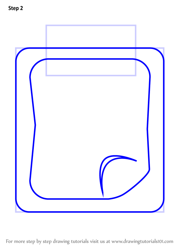 How to Draw Paper Clipboard (Everyday Objects) Step by Step | DrawingTutorials101.com