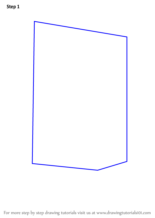 How to Draw Post Box (Everyday Objects) Step by Step | DrawingTutorials101.com