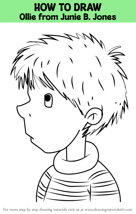 How to Draw Ollie from Junie B. Jones (Junie B. Jones) Step by Step ...