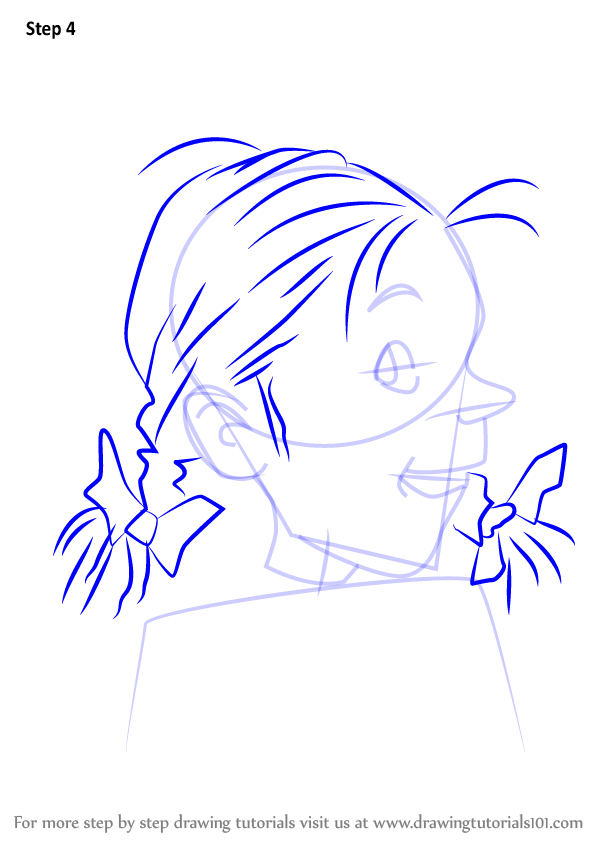 How to Draw Tattletale May from Junie B. Jones (Junie B. Jones) Step by ...