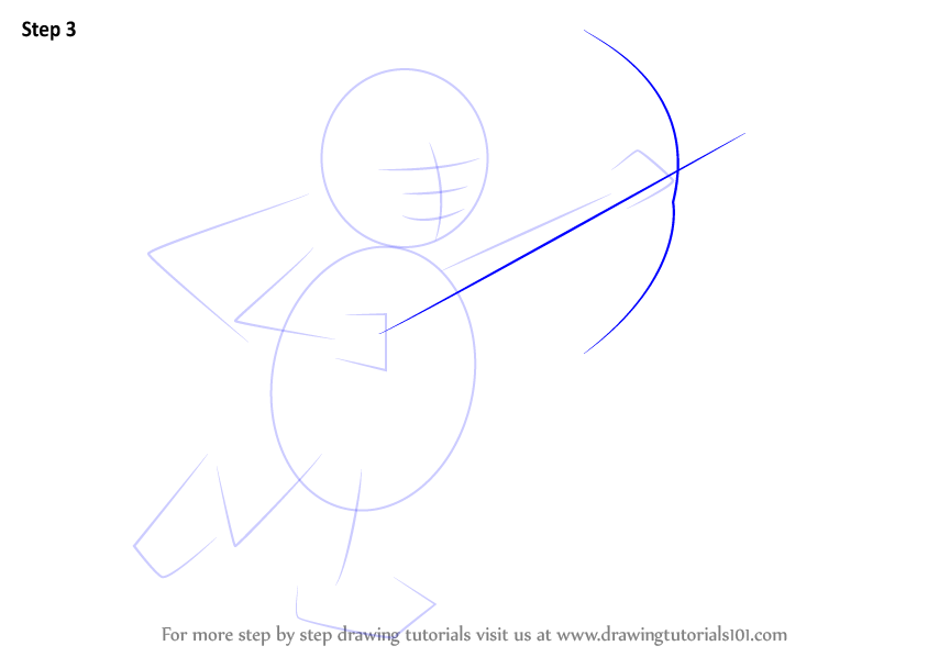 How to Draw a Cupid with Bow (Love) Step by Step | DrawingTutorials101.com