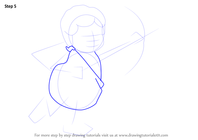 How to Draw a Cupid with Bow (Love) Step by Step | DrawingTutorials101.com