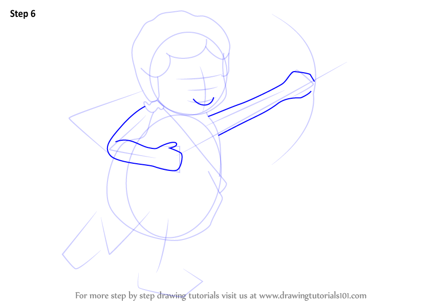 How to Draw a Cupid with Bow (Love) Step by Step | DrawingTutorials101.com