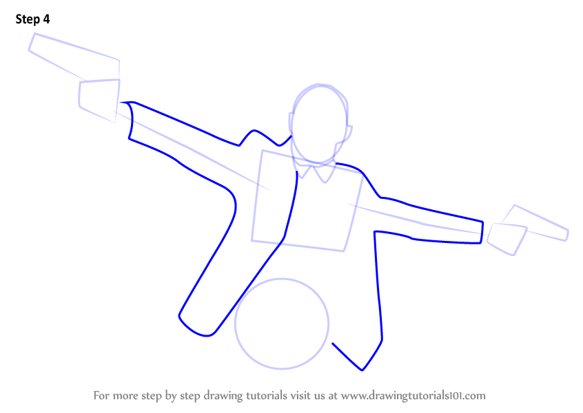 How to Draw Fighter Silhouette (Silhouettes) Step by Step ...