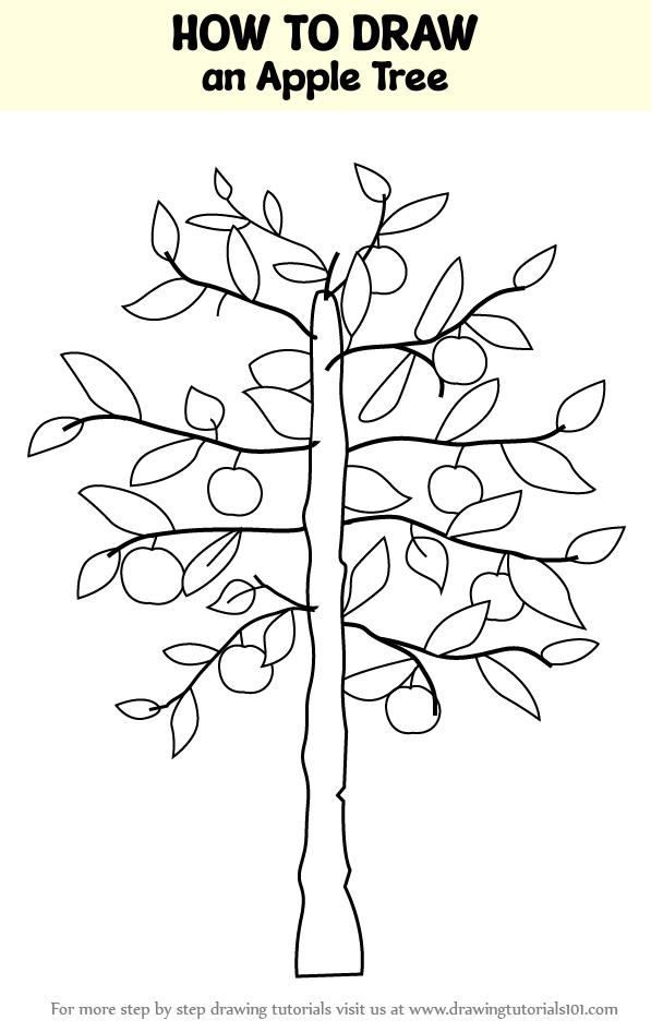 Easy Drawing Of A Tree 21 Easy Tree Drawing Ideas Craftsy Hacks