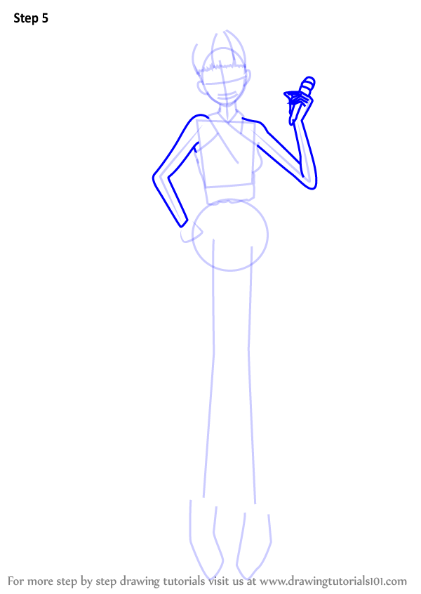 How to Draw Chika from Vocaloid (Vocaloid) Step by Step ...