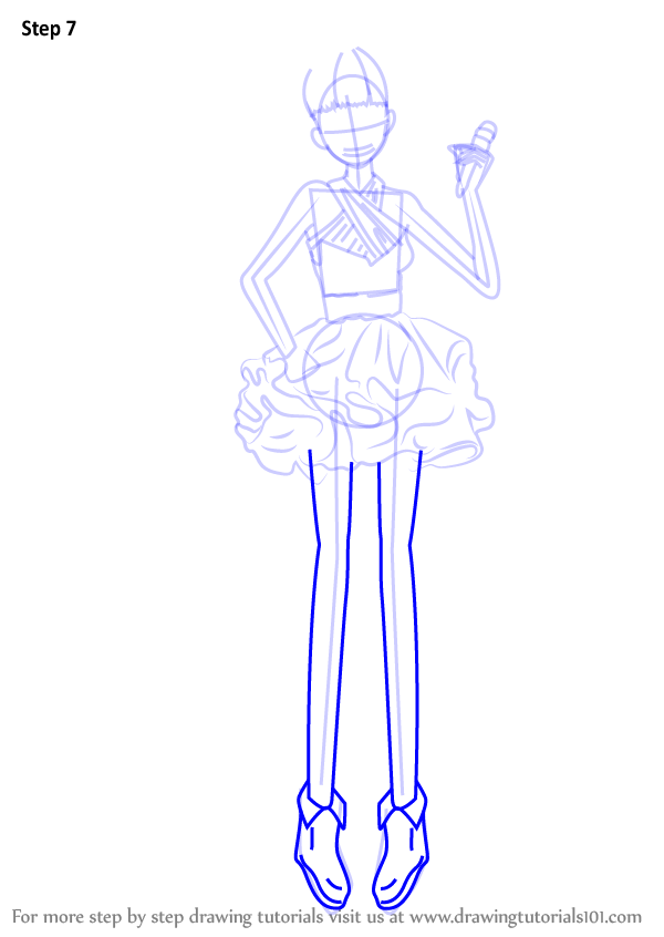 How to Draw Chika from Vocaloid (Vocaloid) Step by Step ...