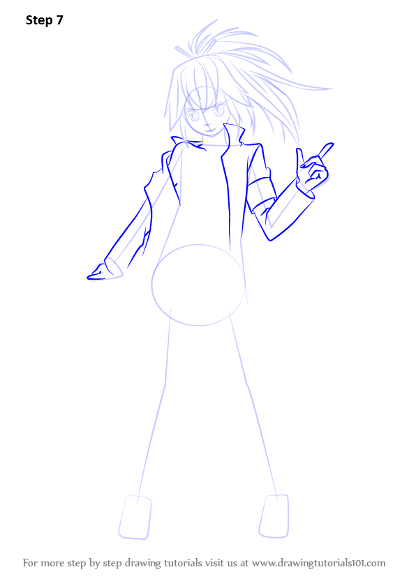 How to Draw CUL from Vocaloid (Vocaloid) Step by Step ...