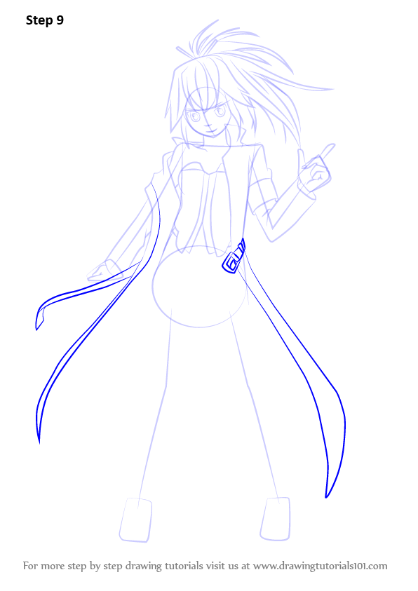 How to Draw CUL from Vocaloid (Vocaloid) Step by Step ...