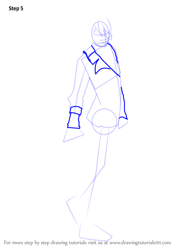 How to Draw DEX from Vocaloid (Vocaloid) Step by Step ...