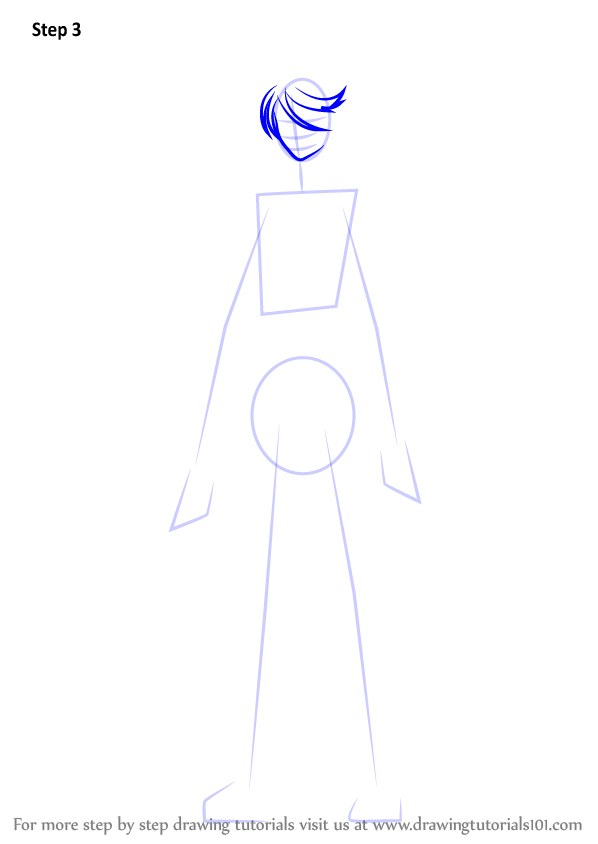 How to Draw Gackpoid from Vocaloid (Vocaloid) Step by Step ...