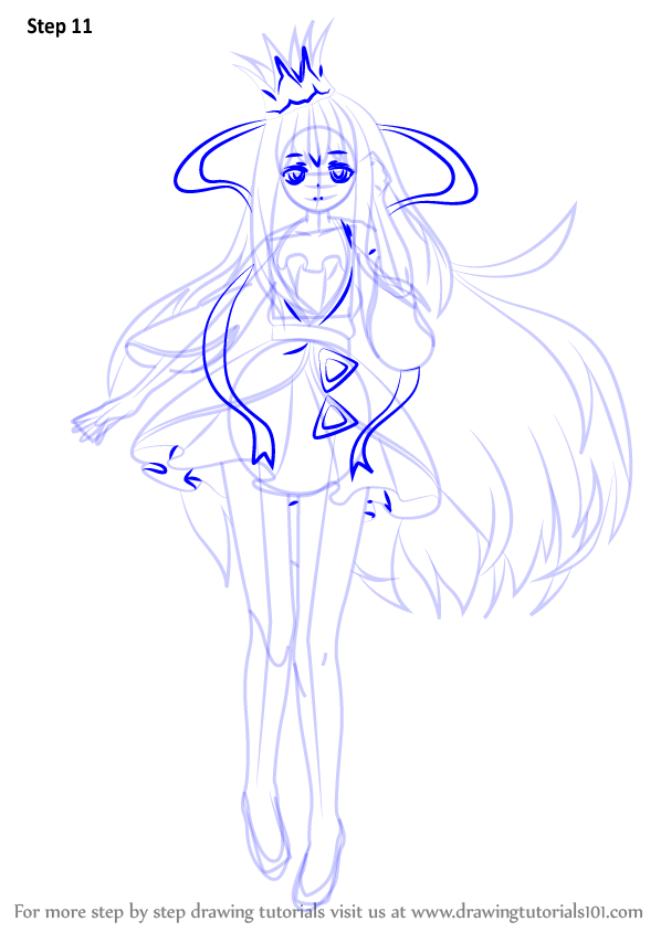 How to Draw Galaco from Vocaloid (Vocaloid) Step by Step ...