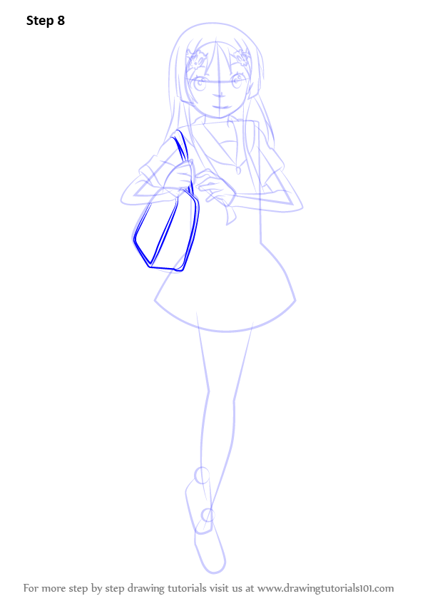 How to Draw Kobayashi Matcha from Vocaloid (Vocaloid) Step by Step ...