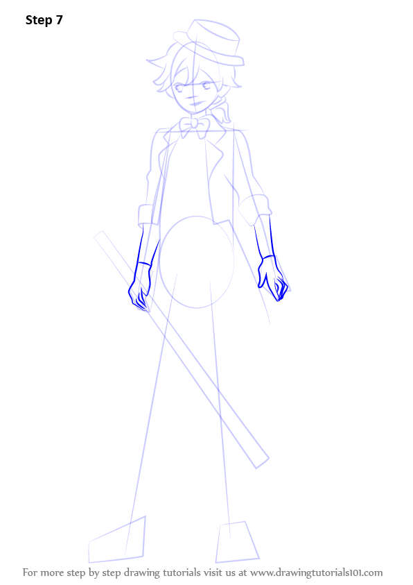 How to Draw Len Kagamine from Vocaloid (Vocaloid) Step by Step ...
