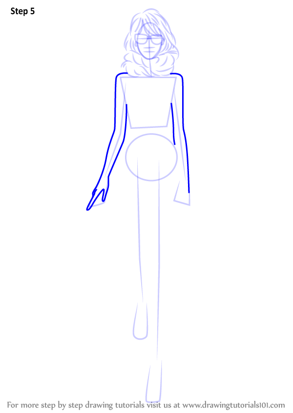 How to Draw Mew from Vocaloid (Vocaloid) Step by Step ...