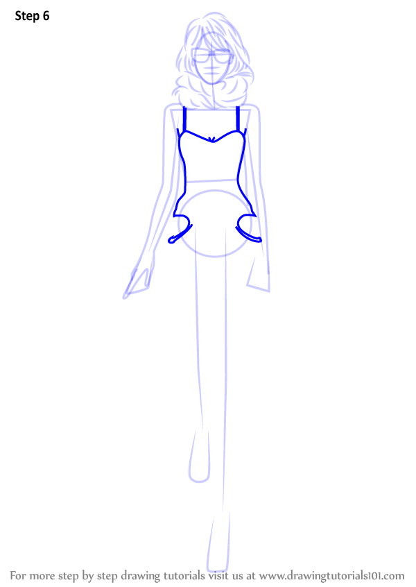 How to Draw Mew from Vocaloid (Vocaloid) Step by Step ...