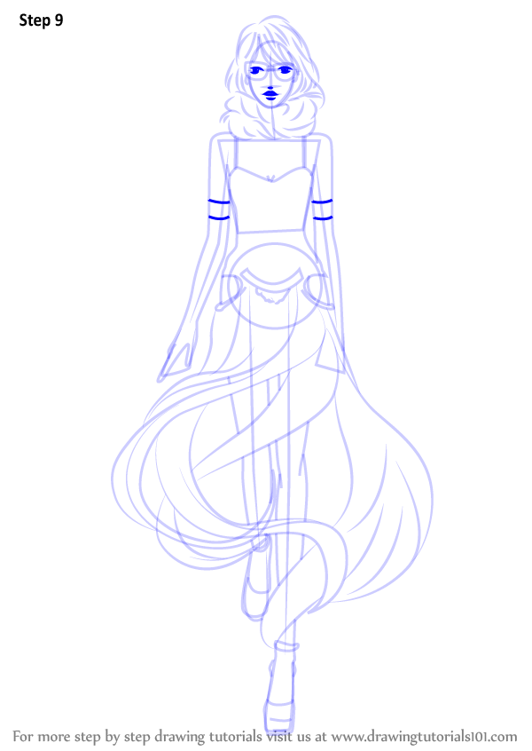 How to Draw Mew from Vocaloid (Vocaloid) Step by Step ...