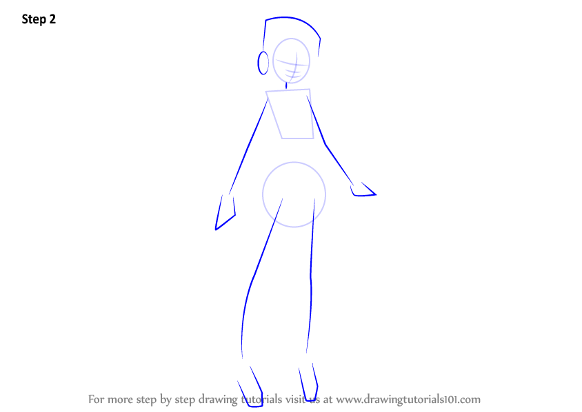 How to Draw Zhanyin Lorra from Vocaloid (Vocaloid) Step by Step ...