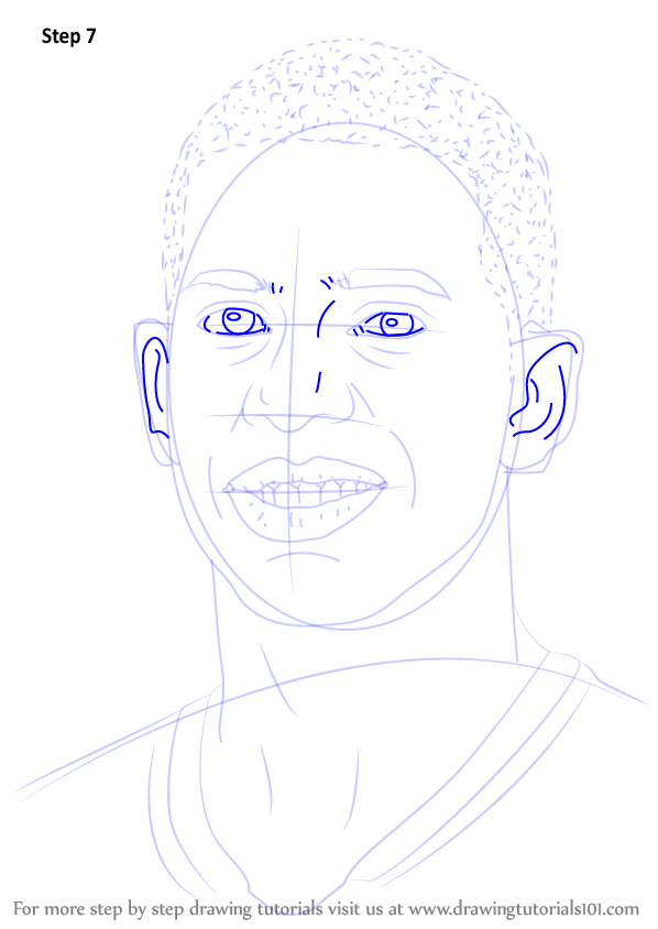 How to Draw Chris Paul (Basketball Players) Step by Step ...