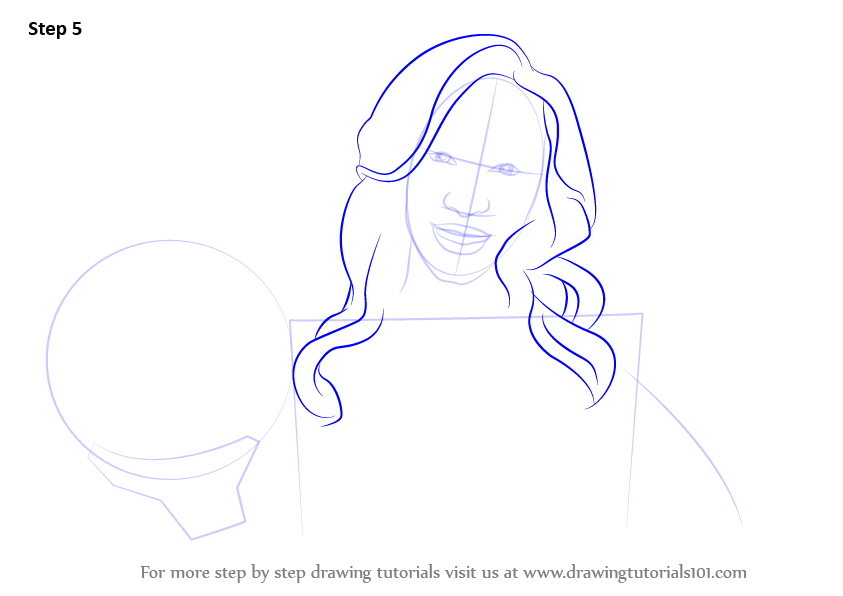 How to Draw Lisa Leslie (Basketball Players) Step by Step ...