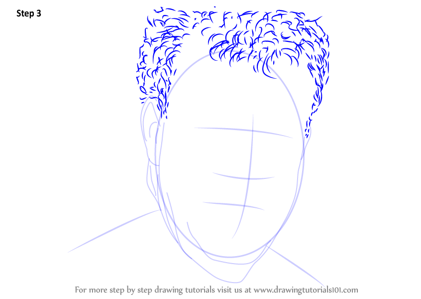 How To Draw Boy Hair From The Back