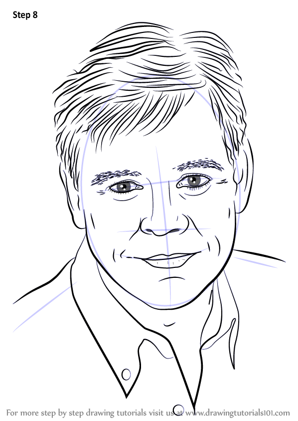 How to Draw Mark Hamill (Celebrities) Step by Step ...