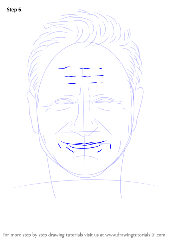 How to Draw Robin Williams (Celebrities) Step by Step ...