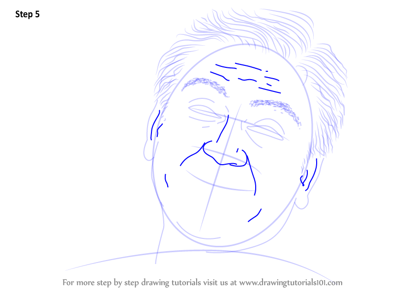 How to Draw Dilip Joshi aka Jethalal (Characters) Step by Step ...