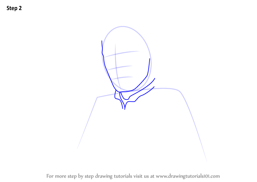 How to Draw Jon Snow (Characters) Step by Step | DrawingTutorials101.com
