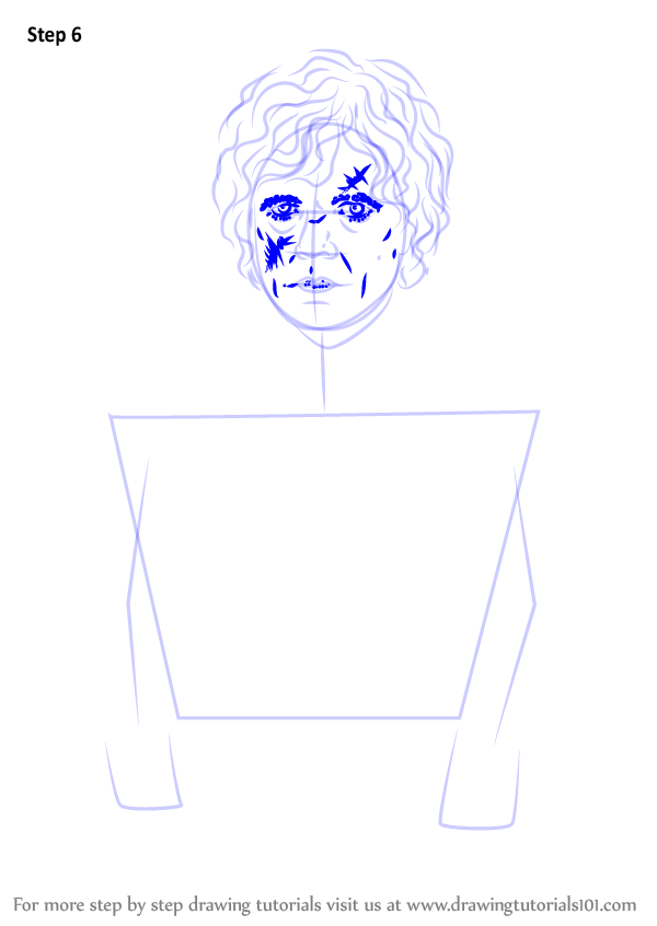 How to Draw Tyrion Lannister (Characters) Step by Step ...