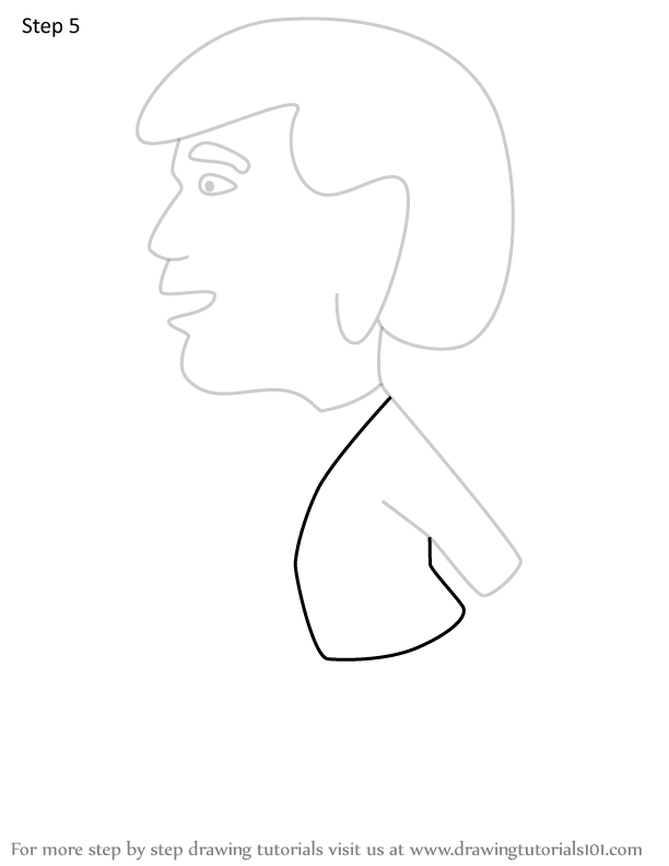 How to Draw Chibi Donald Trump Side View (Chibi People) Step by Step ...