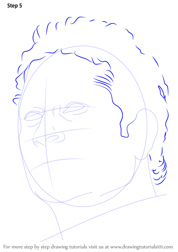 How to Draw Sachin Tendulkar (Cricketers) Step by Step ...