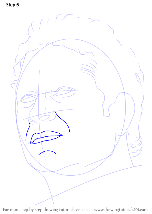 How to Draw Sachin Tendulkar (Cricketers) Step by Step ...