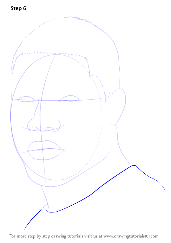 How to Draw Kevin Hart (Entertainers) Step by Step ...