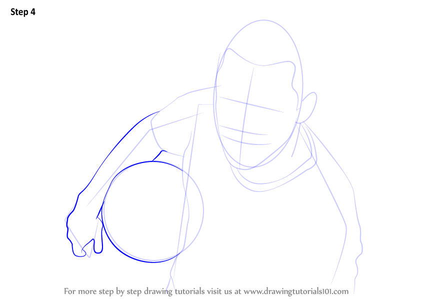 How to Draw Alexis Sanchez (Footballers) Step by Step ...