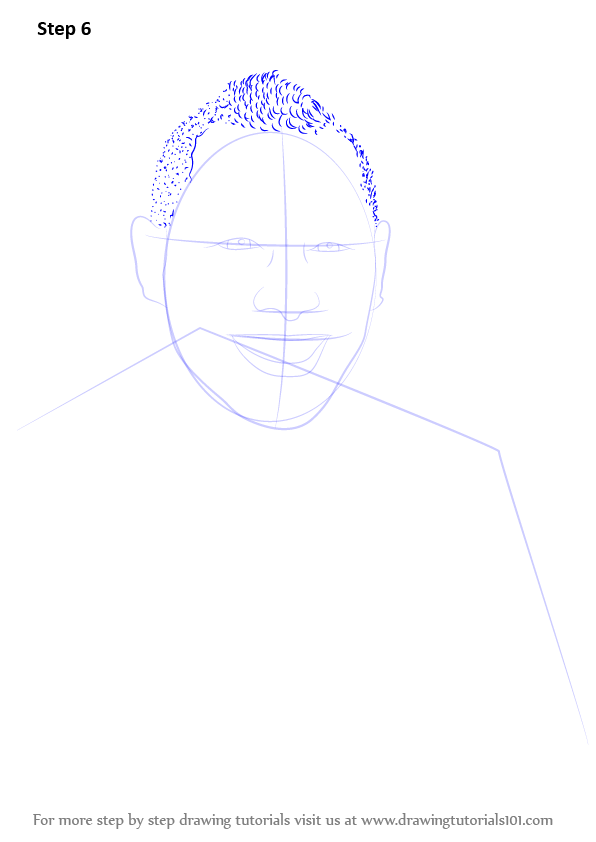 How to Draw Dimitri Payet (Footballers) Step by Step ...