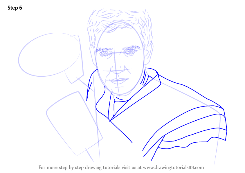 How to Draw Eli Manning (Footballers) Step by Step ...
