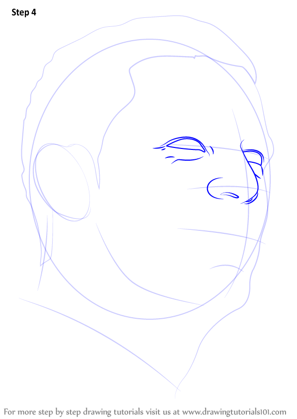 How to Draw Marcus Mariota (Footballers) Step by Step ...